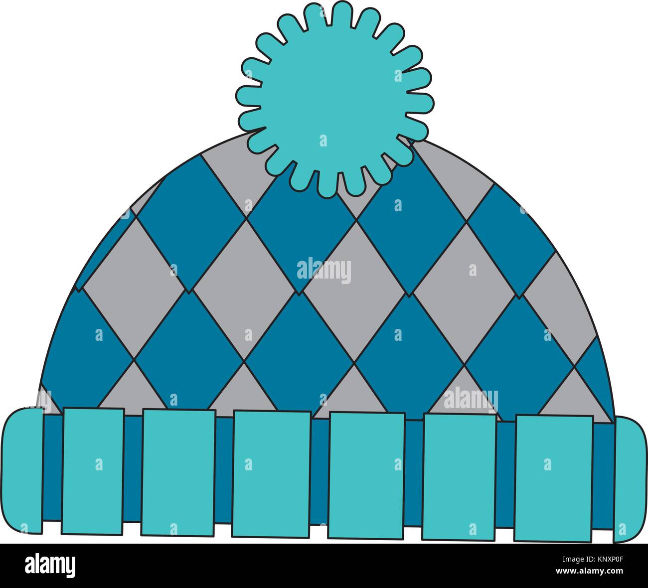Winter hat design Stock Vector Image & Art - Alamy