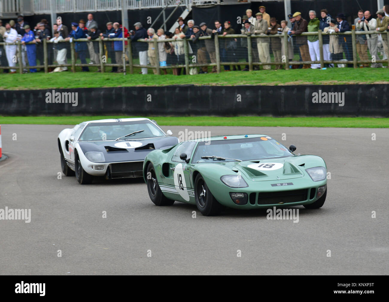 Jason Wright, Michael Gans, GT40, Whitsun trophy, Goodwood Revival 2013 ...
