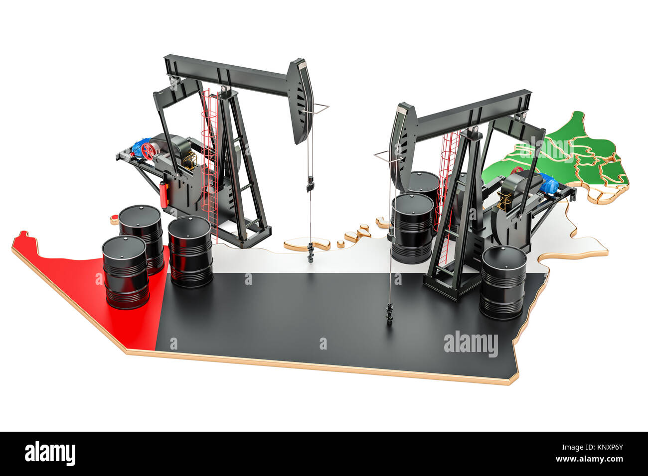 Uae oil production hi-res stock photography and images - Alamy