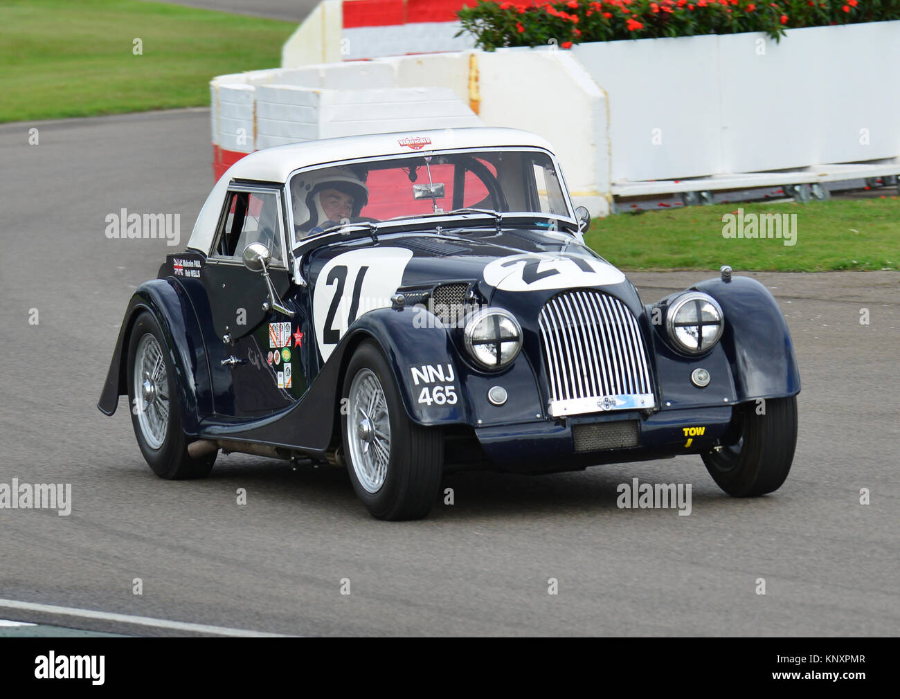Malcolm Paul, Morgan Plus Four, Fordwater Trophy, Goodwood Revival 2013 ...