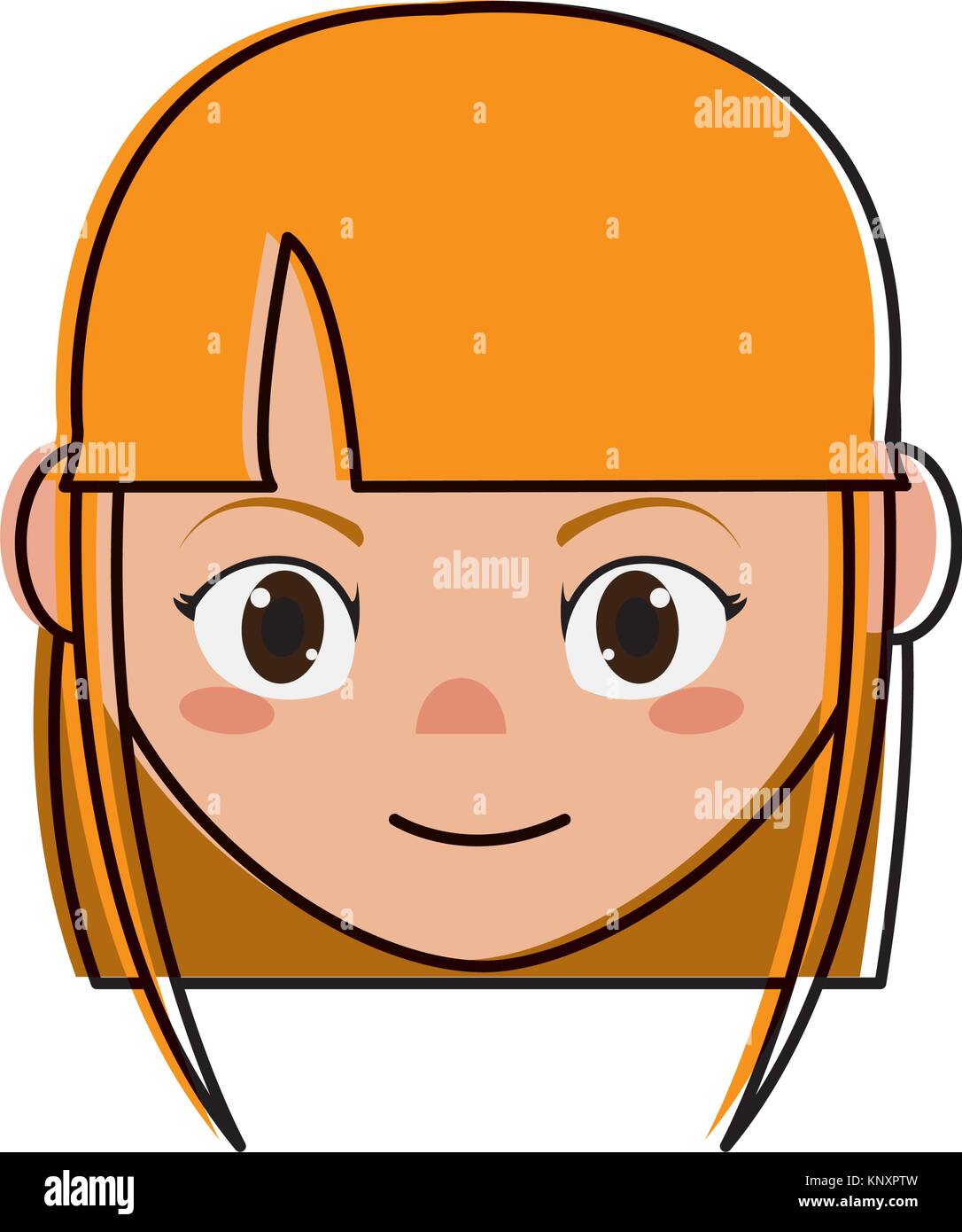 Girl cartoon design Stock Vector Image & Art - Alamy