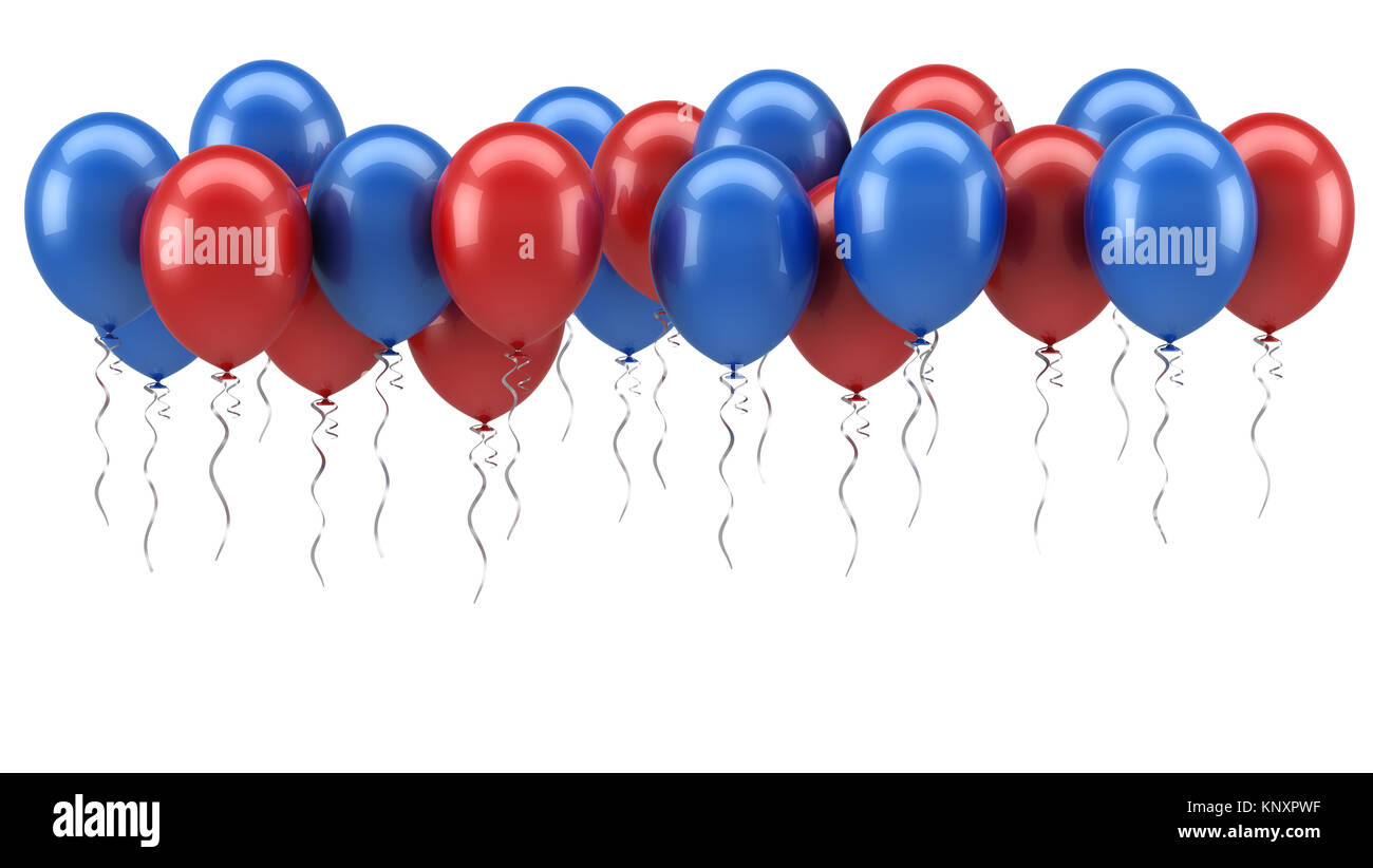 Realistic balloon 3d colorful Cut Out Stock Images & Pictures - Alamy