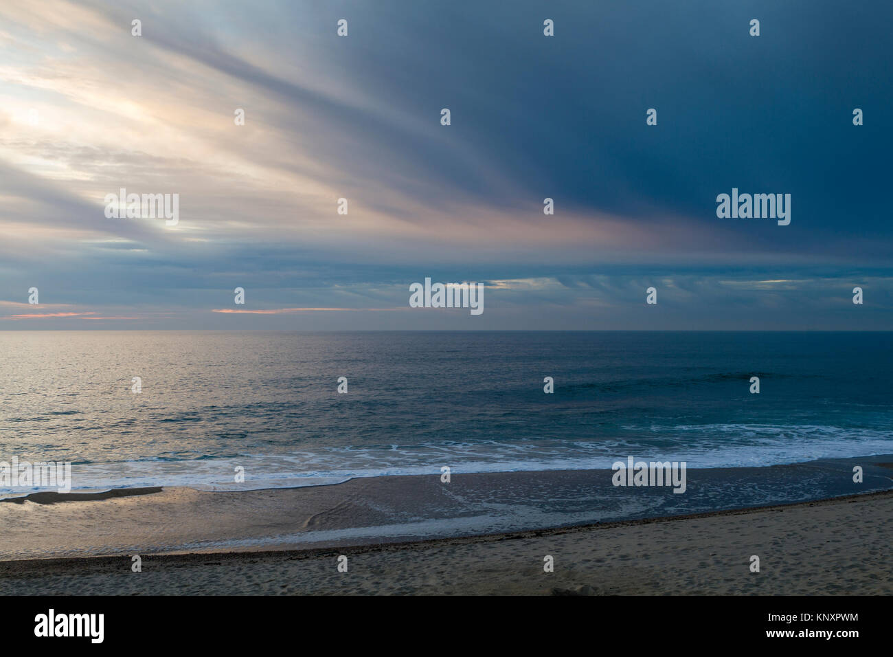 Winter seascape in Miramar, Vila Nova de gaia Portugal Stock Photo - Alamy