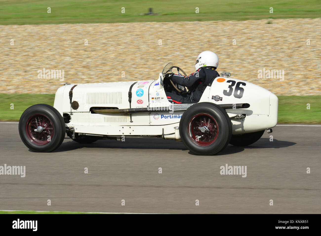 Rainer Ott, ERA B-Type R9B, Goodwood Trophy, Goodwood Revival 2013 ...