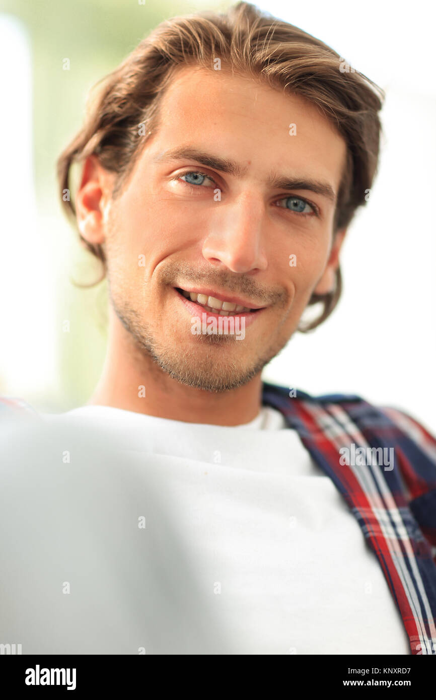 portrait. a successful modern guy Stock Photo - Alamy