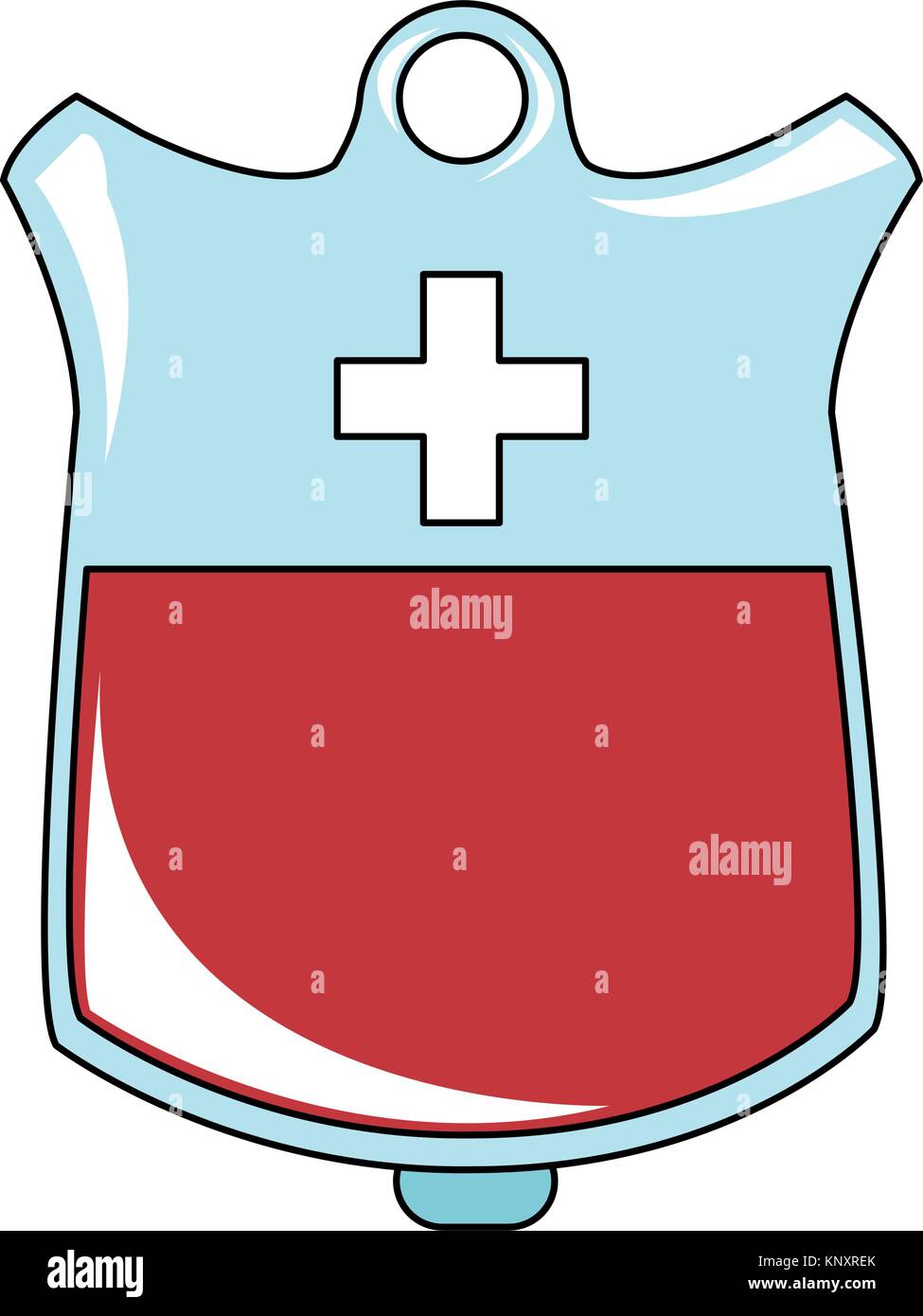 Blood bag symbol icon vector illustration graphic design Stock Vector ...