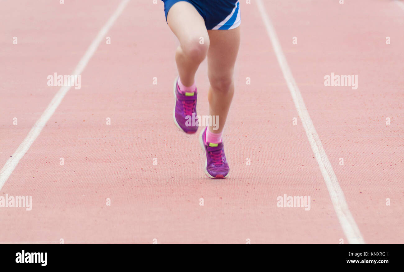 Legs moving during a sports competition of racing Stock Photo - Alamy