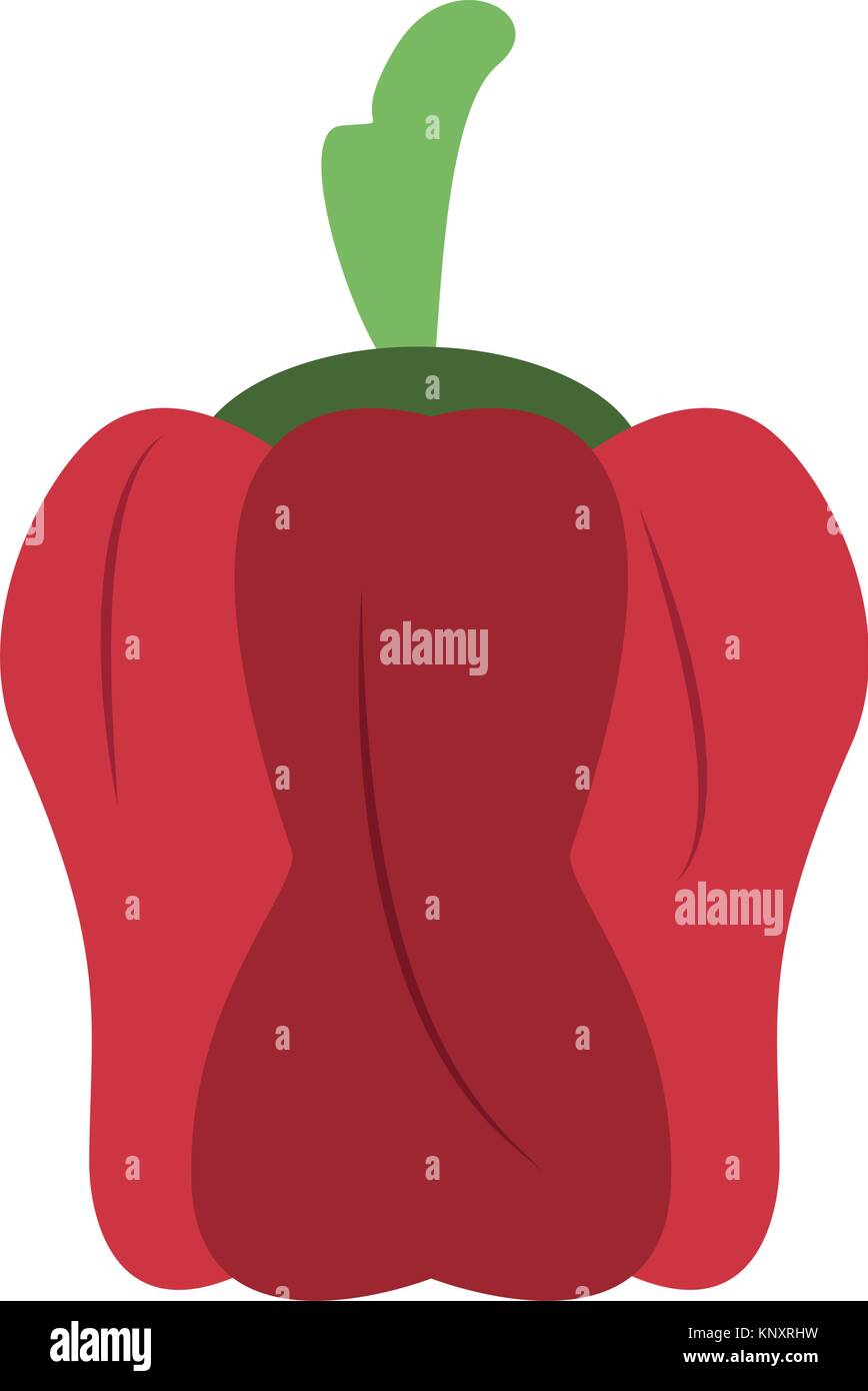 Pepper fresh vegetable icon vector illustration graphic design Stock ...