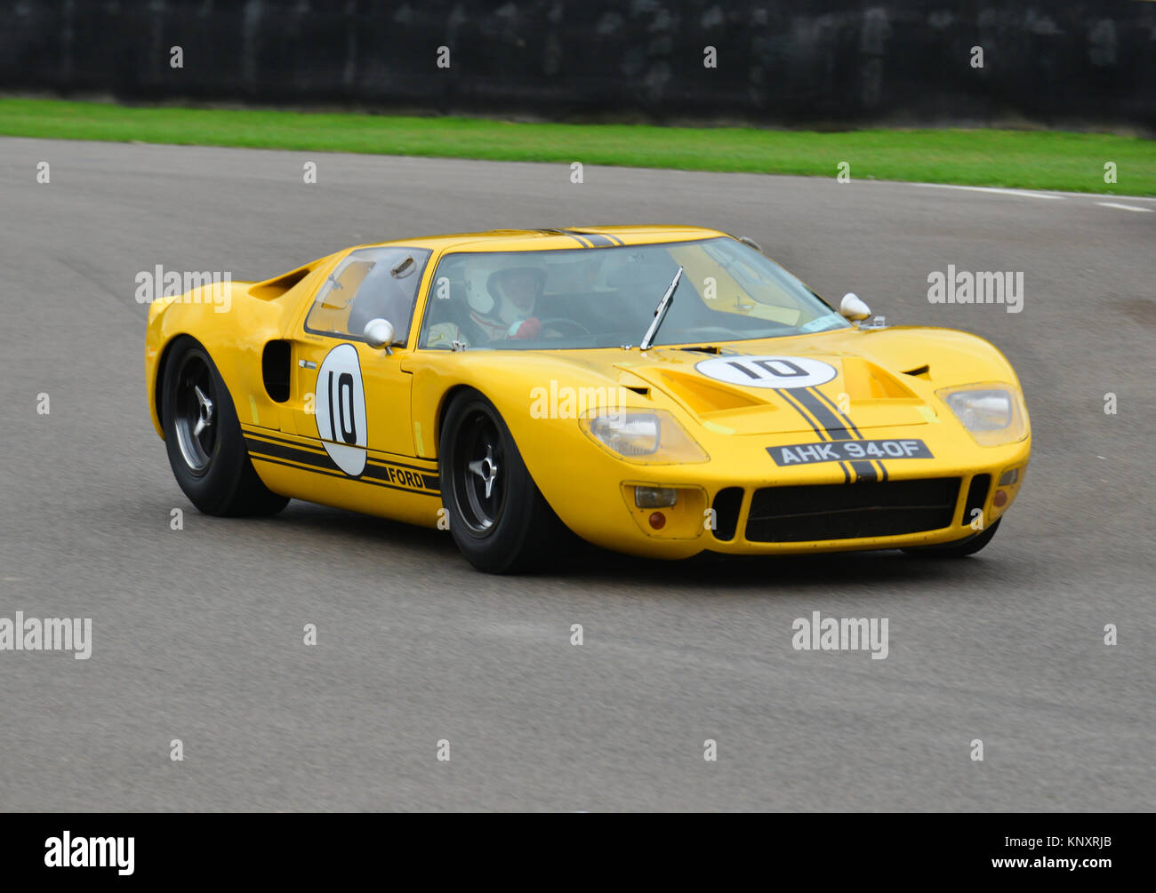 Thomas Studer, Conrad Ulrich, Ford GT40, Whitsun trophy, Goodwood ...