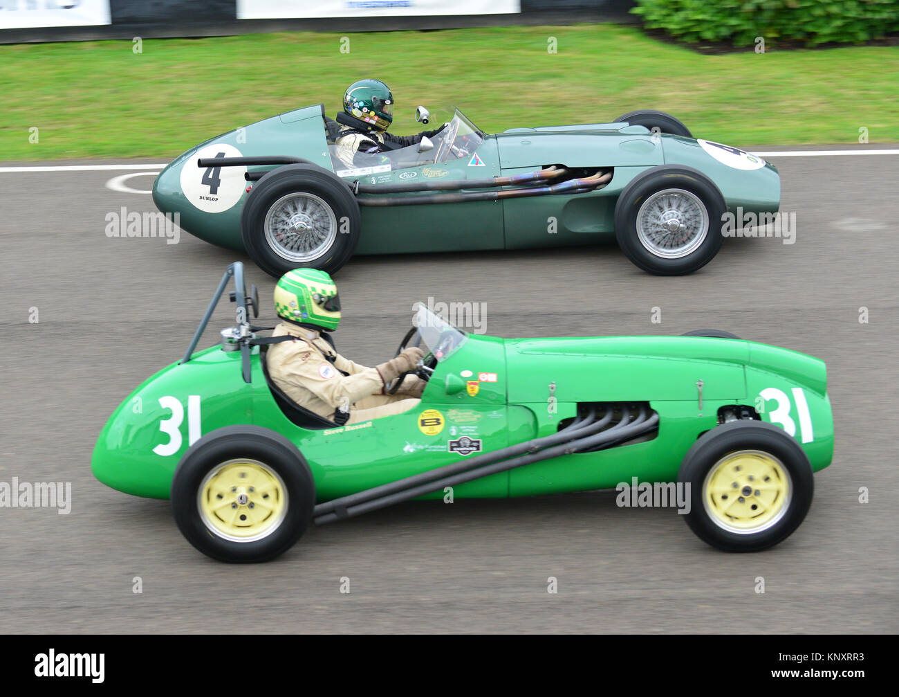 Wolfgang Friedrichs, Aston Martin DBR4, Steve Russell, Cooper-Bristol ...