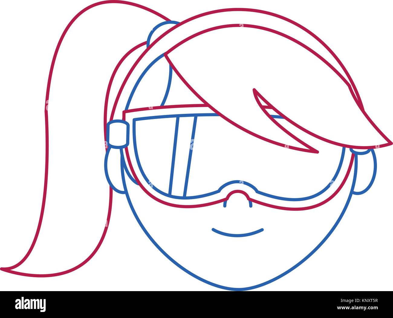 Girl cartoon design Stock Vector Image & Art - Alamy
