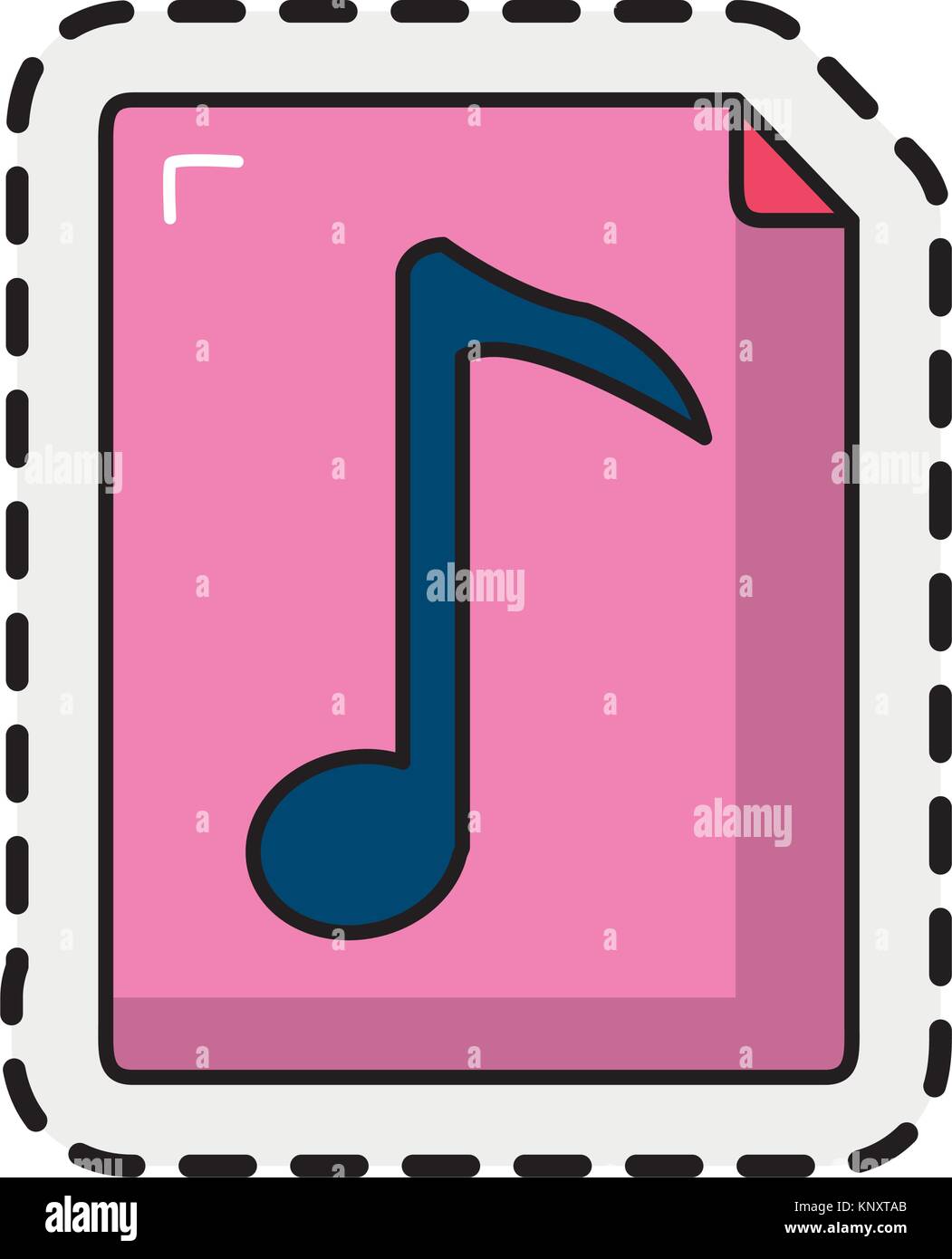 Music note design Stock Vector Image & Art - Alamy