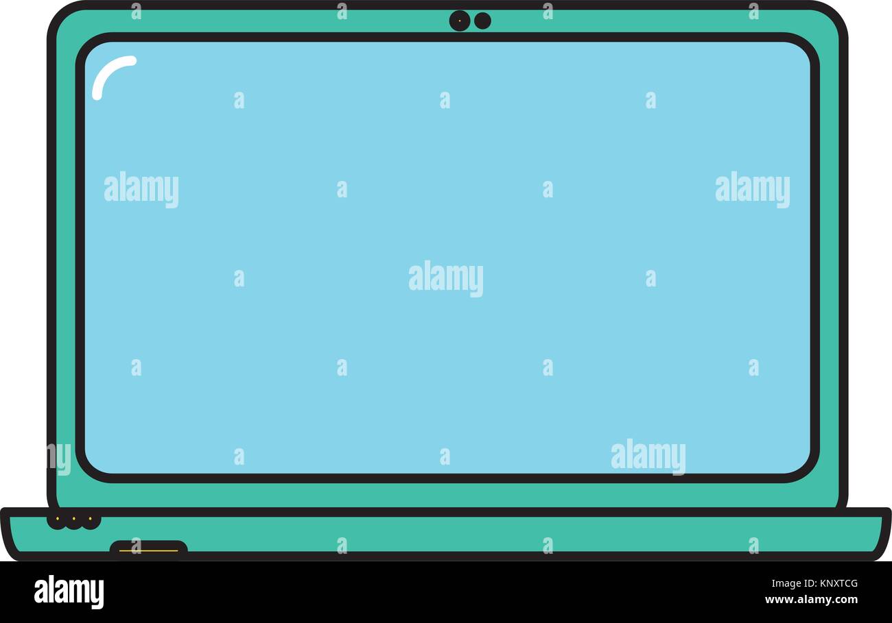 Isolated laptop design Stock Vector Image & Art - Alamy