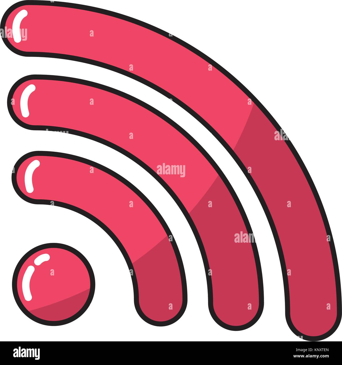 Isolated wifi design Stock Vector Image & Art - Alamy