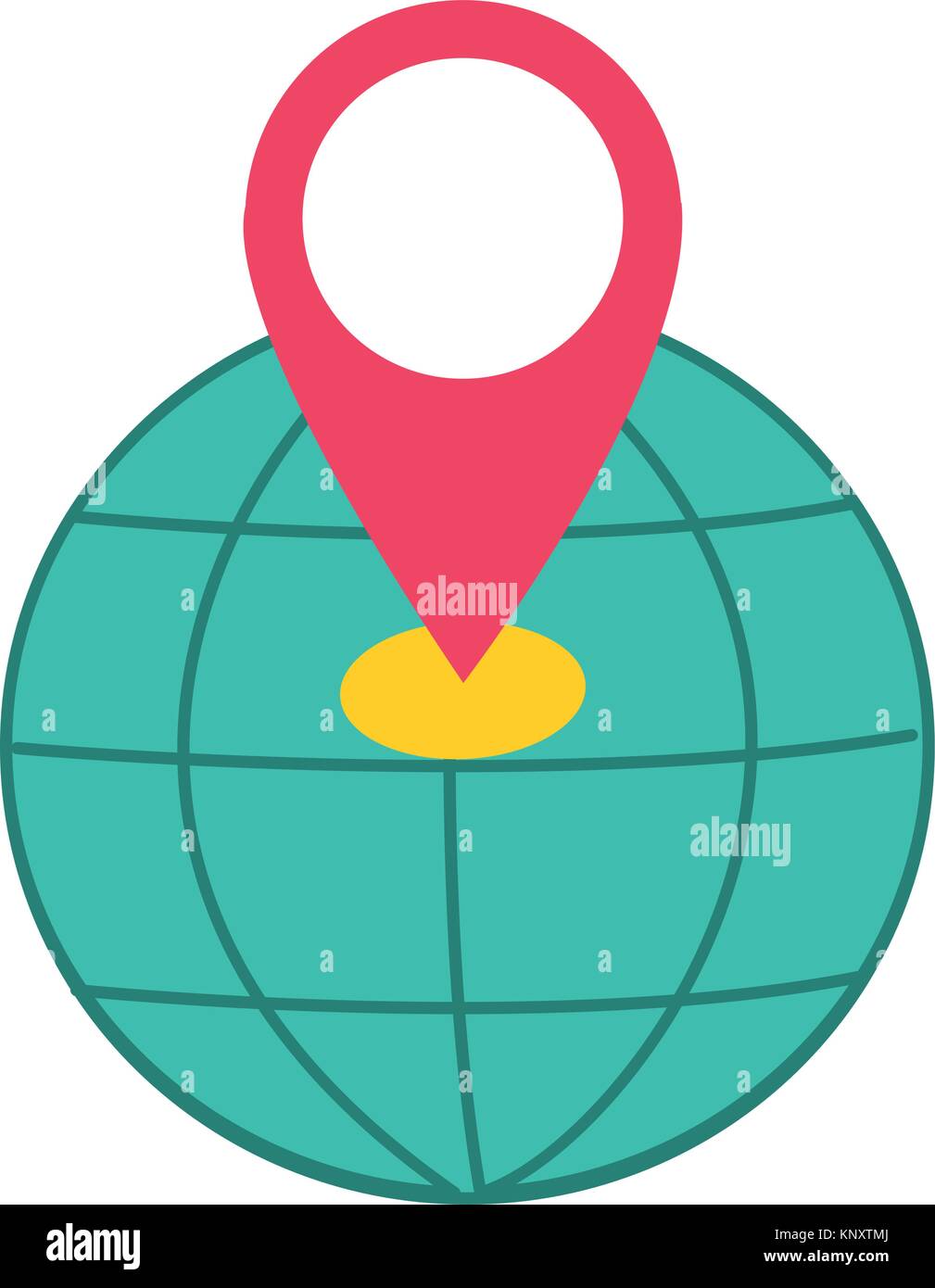 Gps and global sphere design Stock Vector Image & Art - Alamy