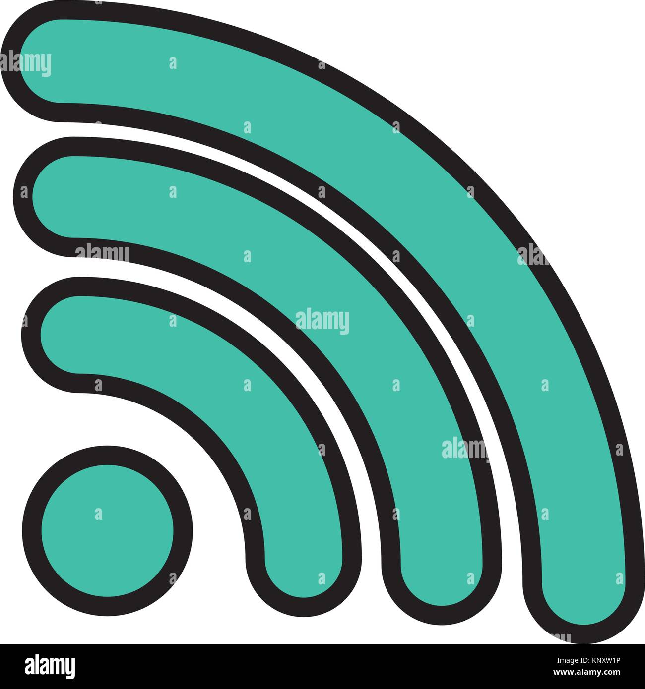 Isolated wifi design Stock Vector Image & Art - Alamy