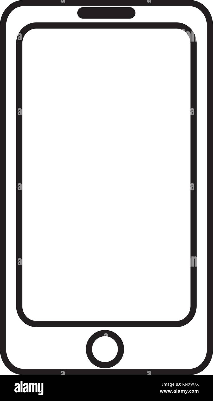 Isolated smartphone design Stock Vector Image & Art - Alamy