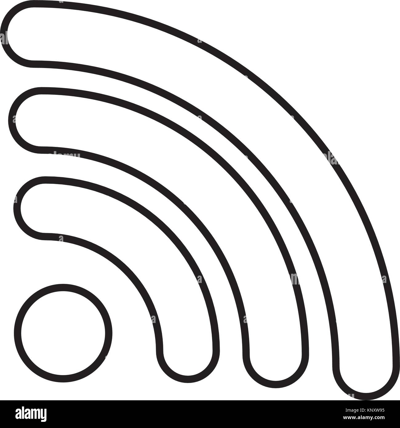 Isolated wifi design Stock Vector Image & Art - Alamy