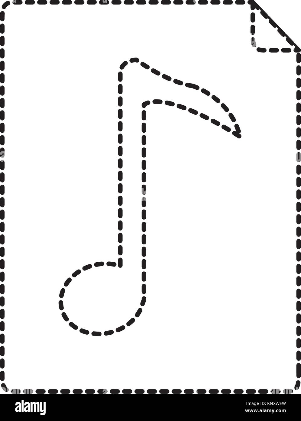 Music note design Stock Vector Image & Art - Alamy