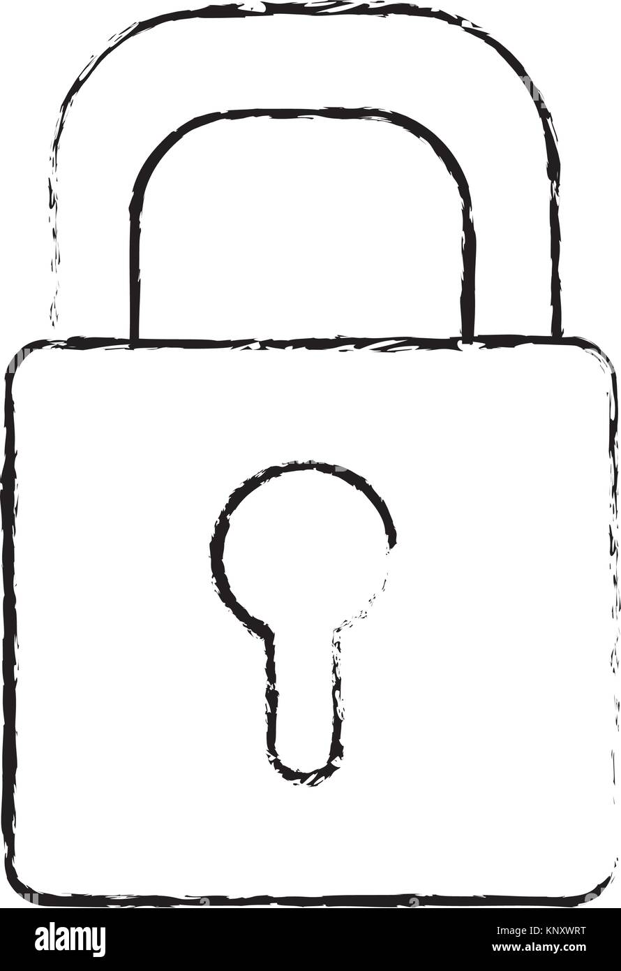 Isolated padlock design Stock Vector Image & Art - Alamy