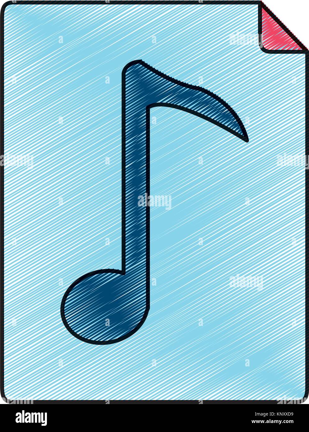 Music note design Stock Vector Image & Art - Alamy
