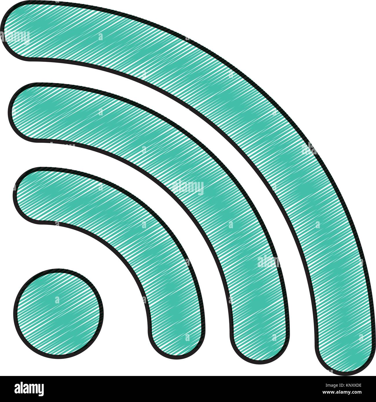 Isolated wifi design Stock Vector Image & Art - Alamy
