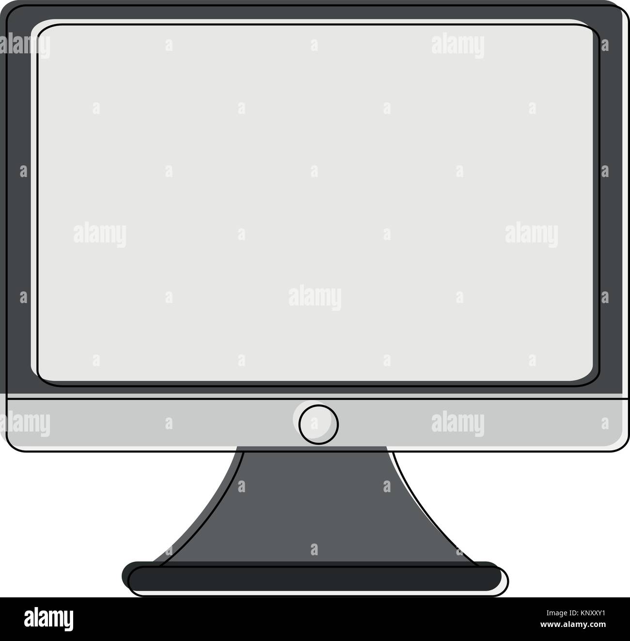 PC screen monitor icon vector illustration graphic design Stock Vector ...
