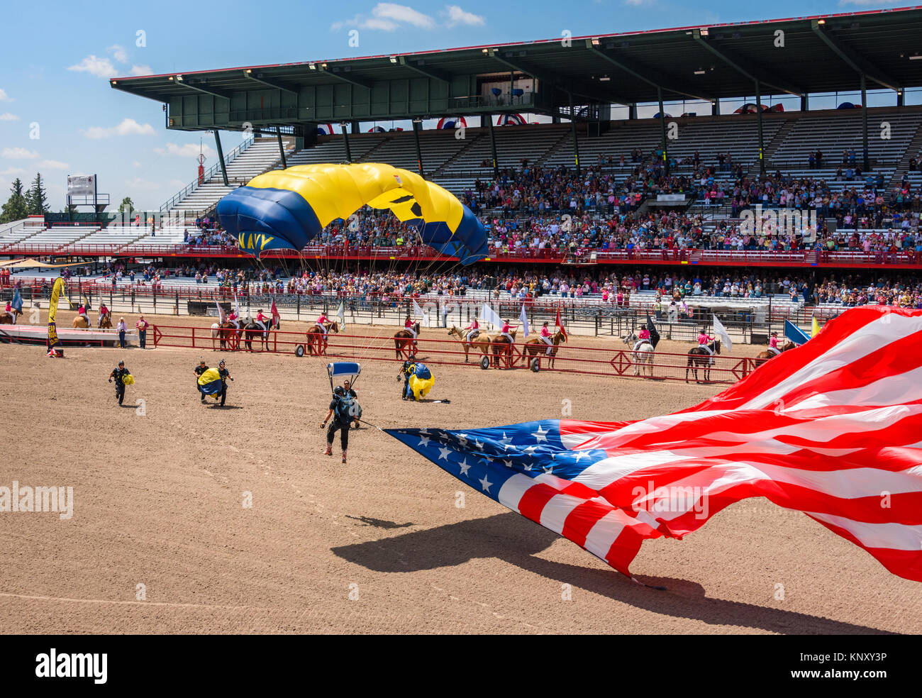 Cheyenne frontier days rodeo hi-res stock photography and images - Alamy