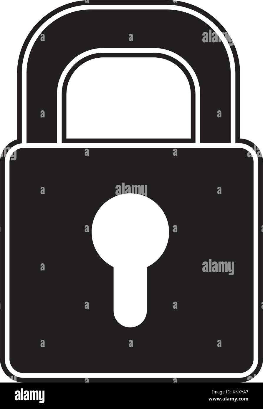 Isolated padlock design Stock Vector Image & Art - Alamy