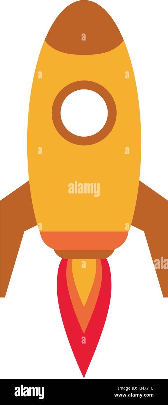 Spaceship rocket symbol Stock Vector Image & Art - Alamy