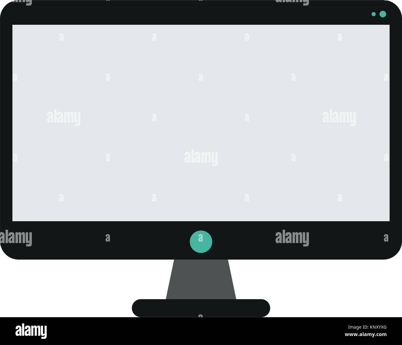 PC screen monitor Stock Vector Image & Art - Alamy