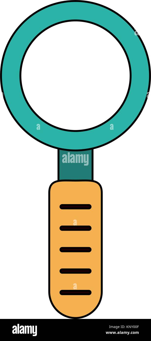 Magnifying glass symbol Stock Vector Image & Art - Alamy