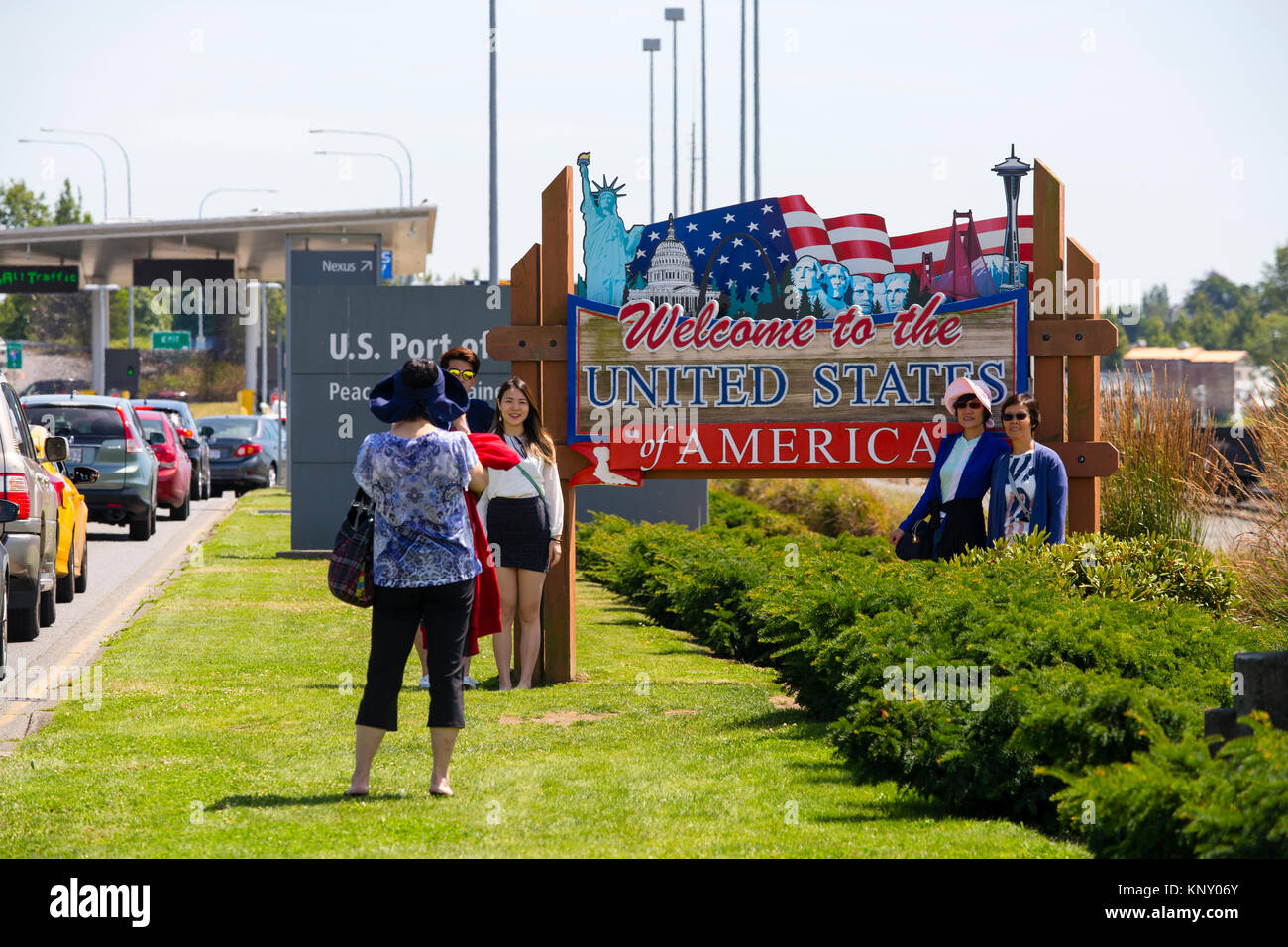 Peace arch provincial park hi-res stock photography and images - Alamy