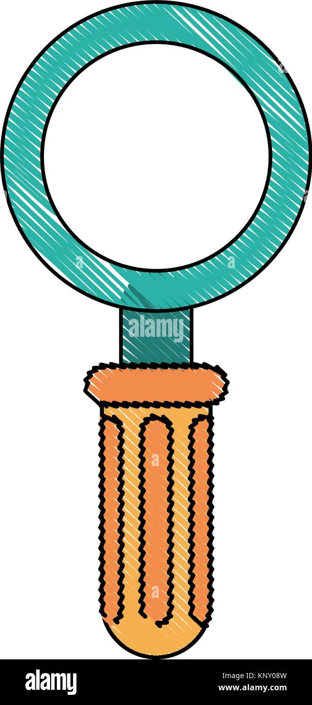 Magnifying glass symbol Stock Vector Image & Art - Alamy