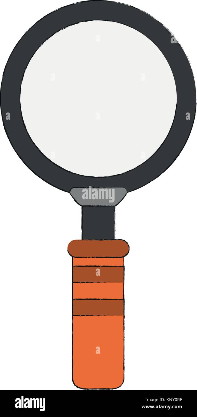 Magnifying glass symbol Stock Vector Image & Art - Alamy