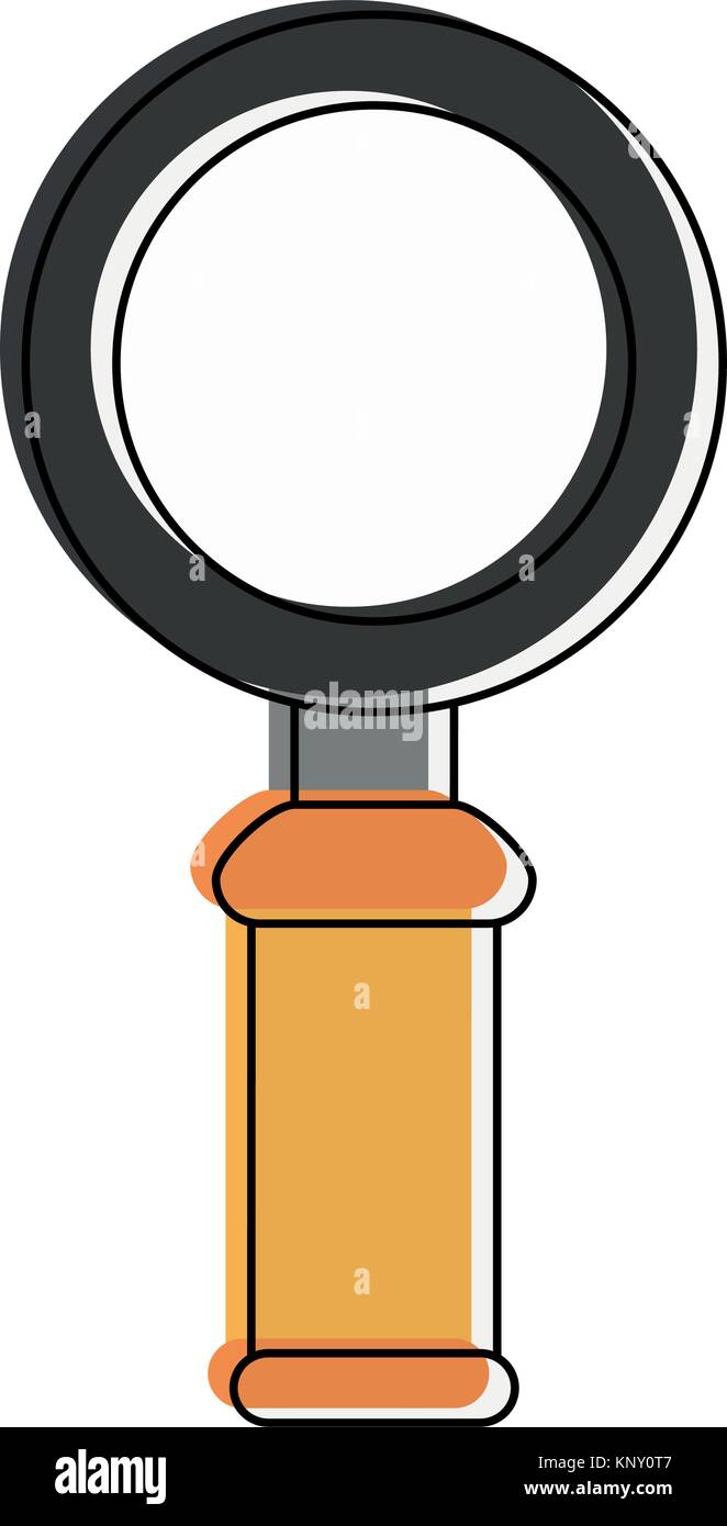 Magnifying glass symbol Stock Vector Image & Art - Alamy