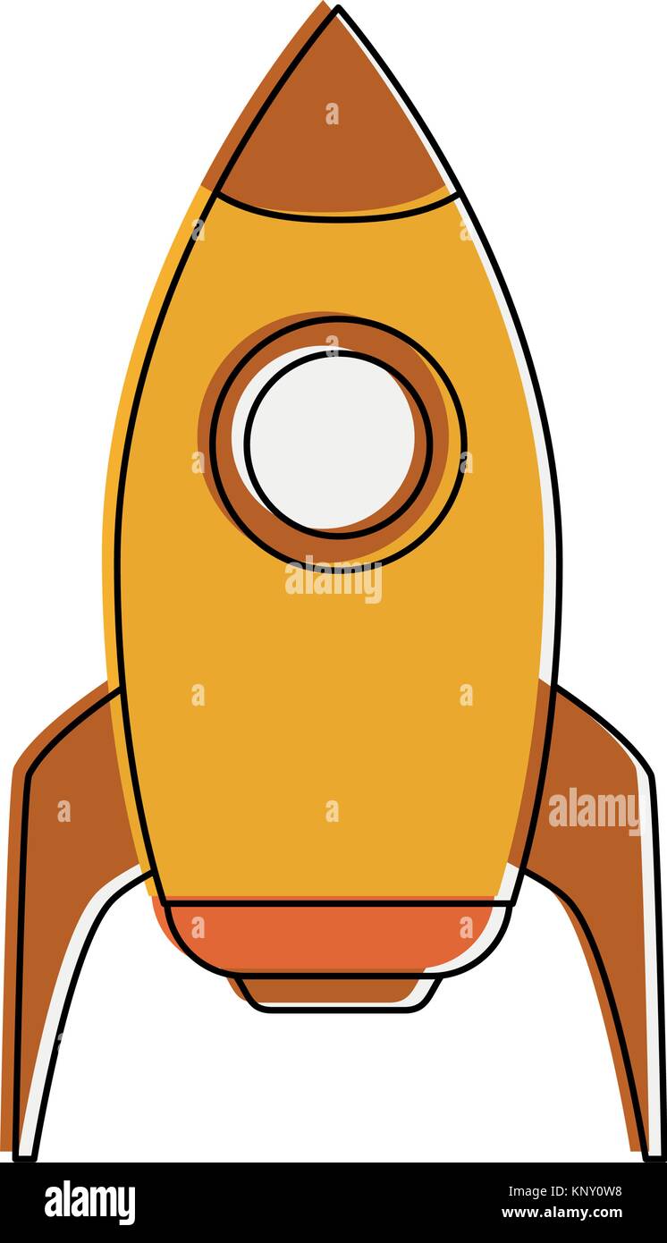 Spaceship rocket symbol Stock Vector Image & Art - Alamy