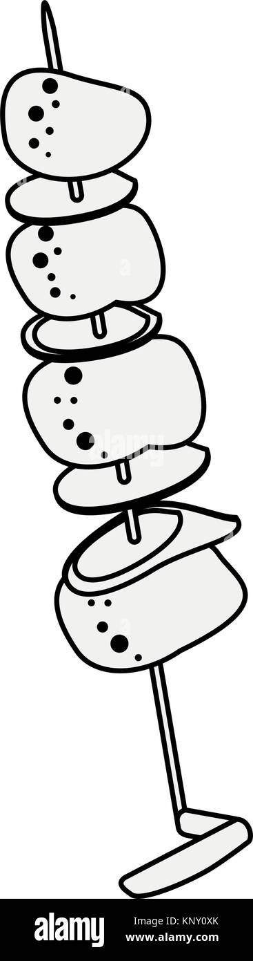 Stick leaves Stock Vector Images - Alamy