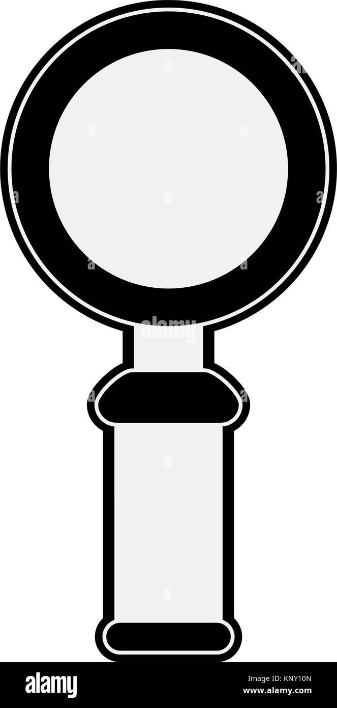 Magnifying glass symbol Stock Vector Image & Art - Alamy
