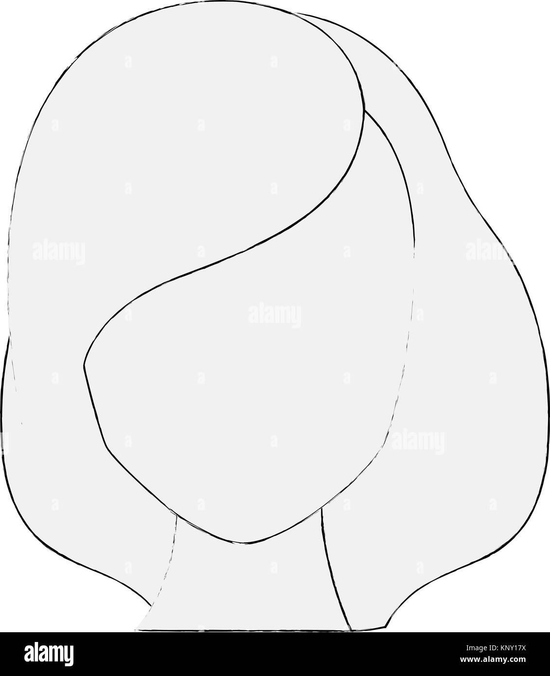 woman faceless cartoon Stock Vector Image & Art - Alamy