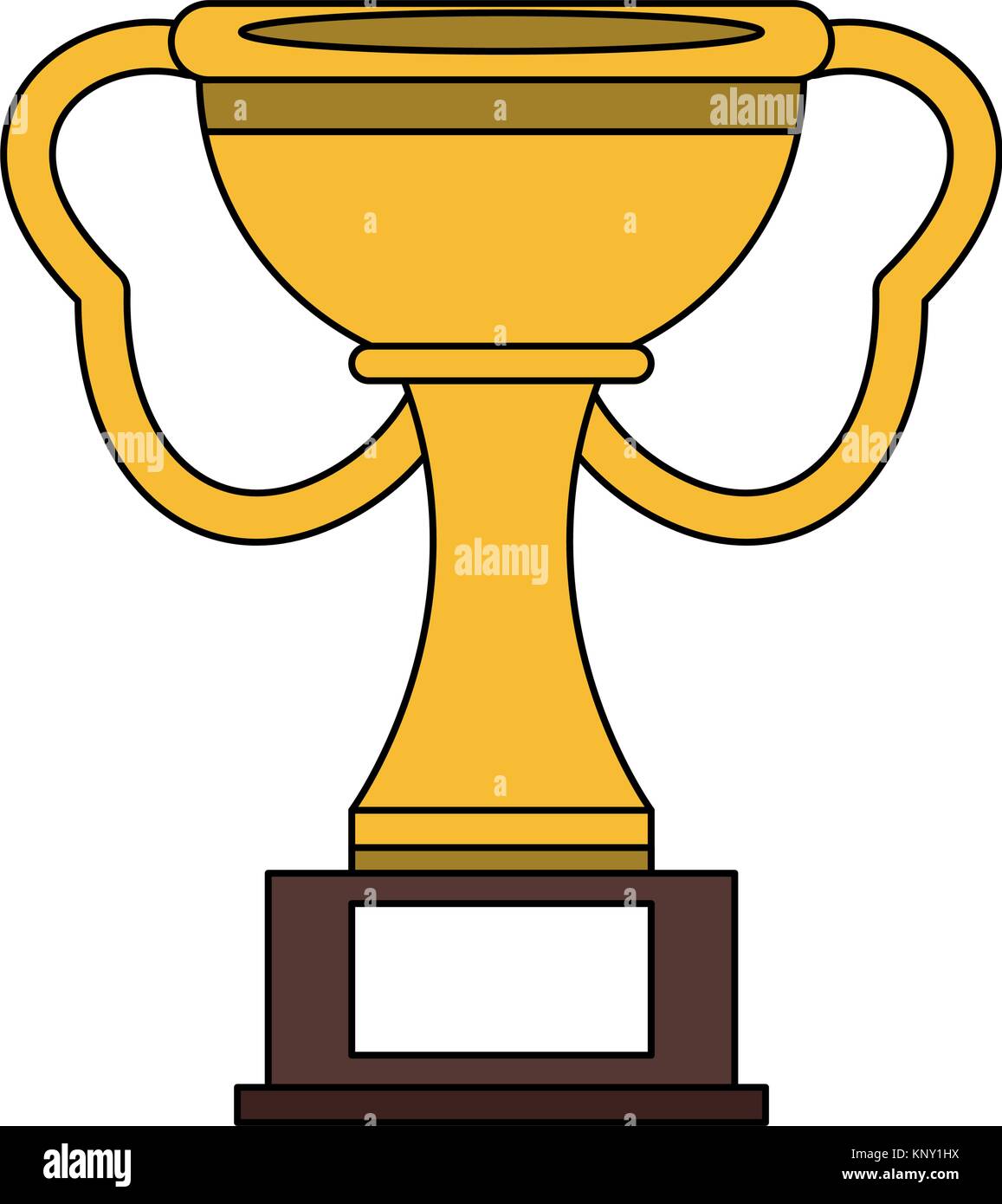 Trophy cup symbol Stock Vector Image & Art - Alamy