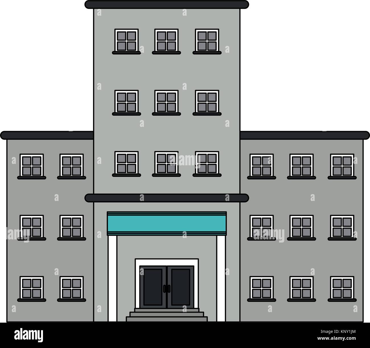 Urban residental tower Stock Vector Image & Art - Alamy