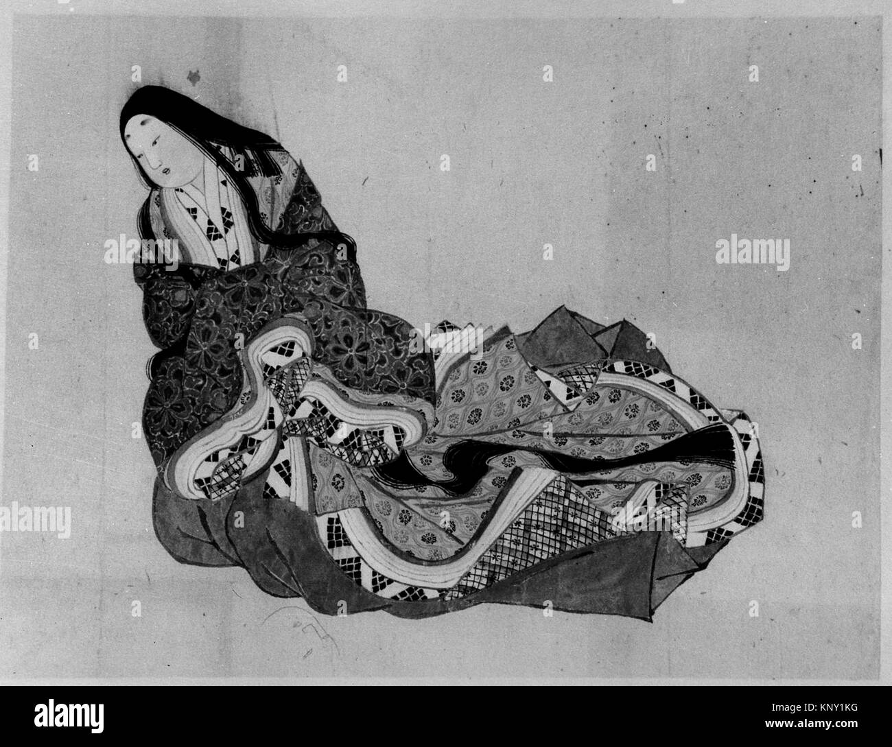 19th century japanese school Black and White Stock Photos & Images - Alamy