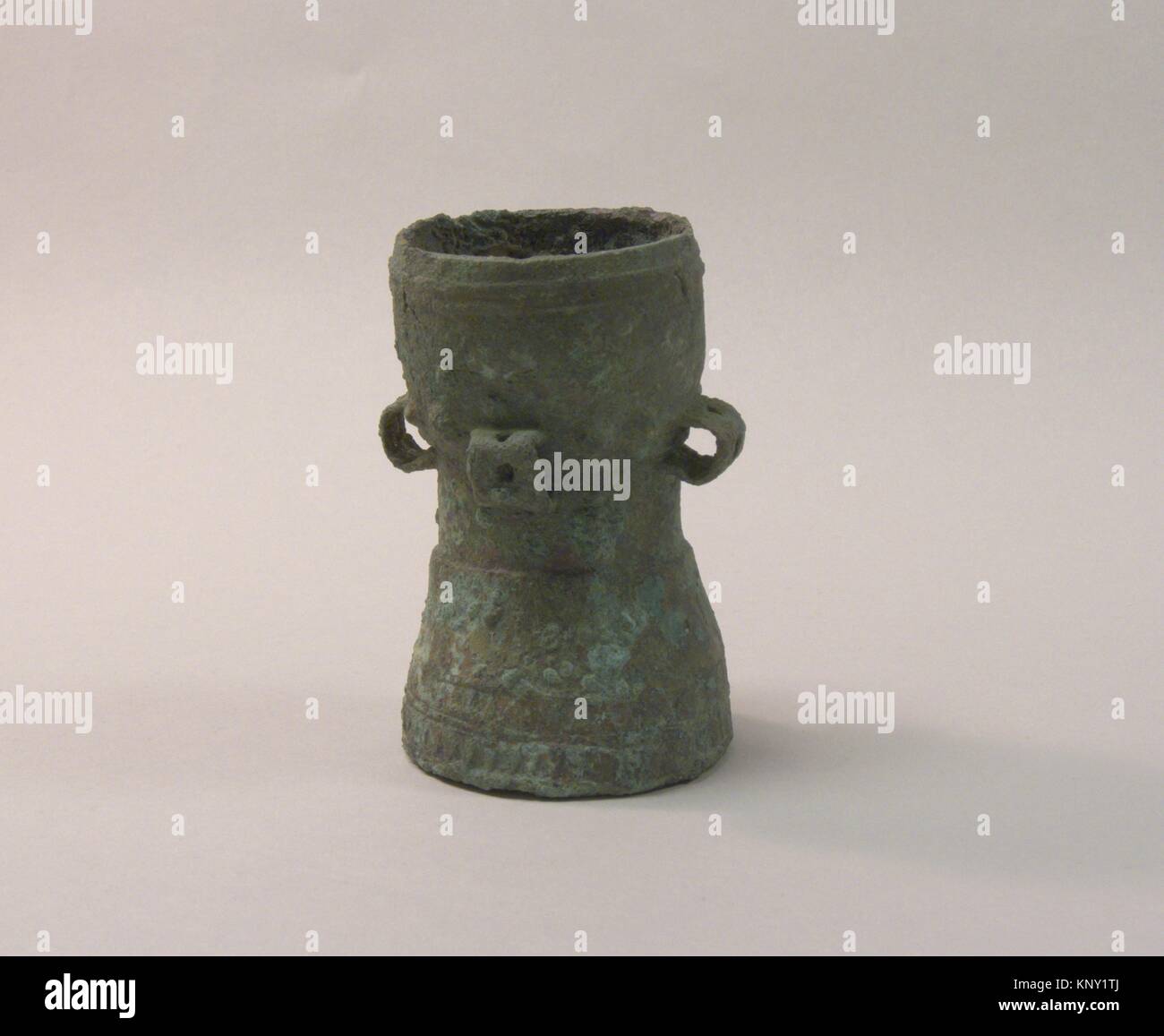 Lime Container in the Shape of a Drum. Period: Bronze and Iron Age ...