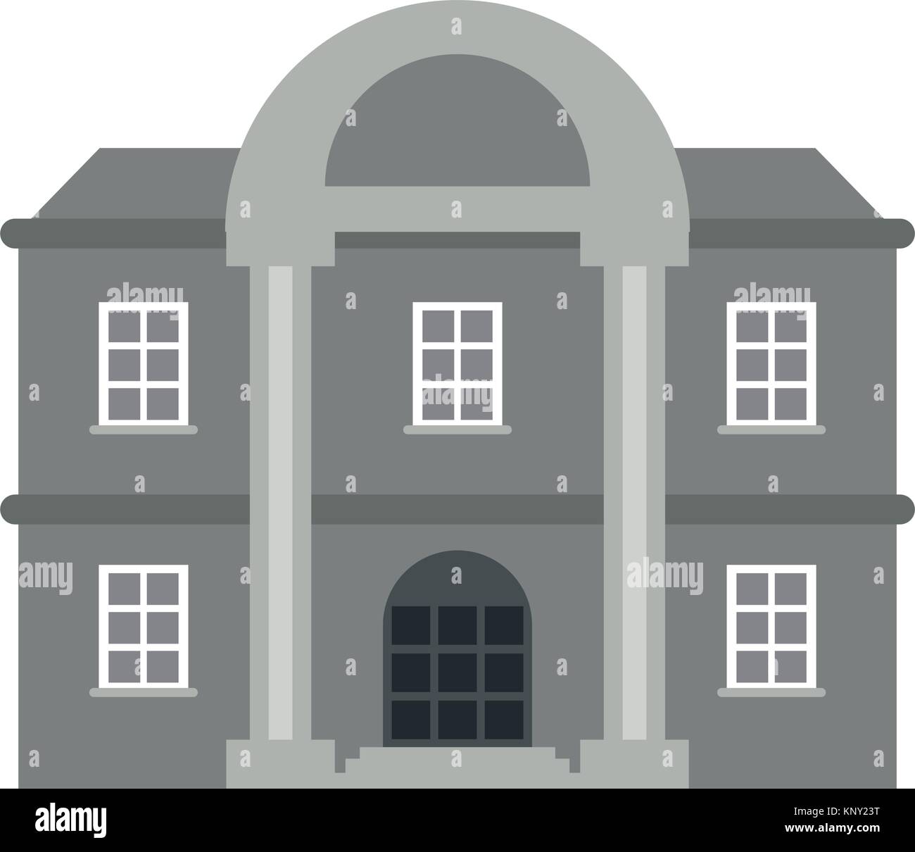 mansion with columns Stock Vector Image & Art - Alamy