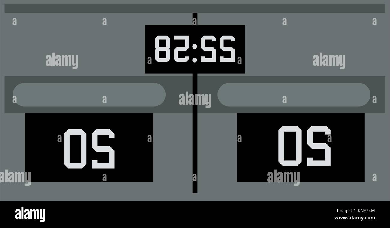 sports scoreboard device Stock Vector Image & Art - Alamy