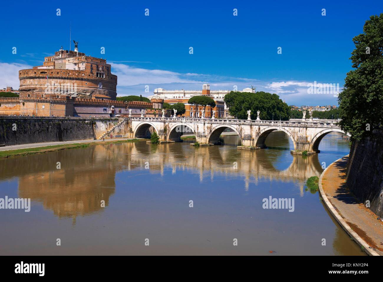 Mausoleum of hadrian monument hi-res stock photography and images - Alamy