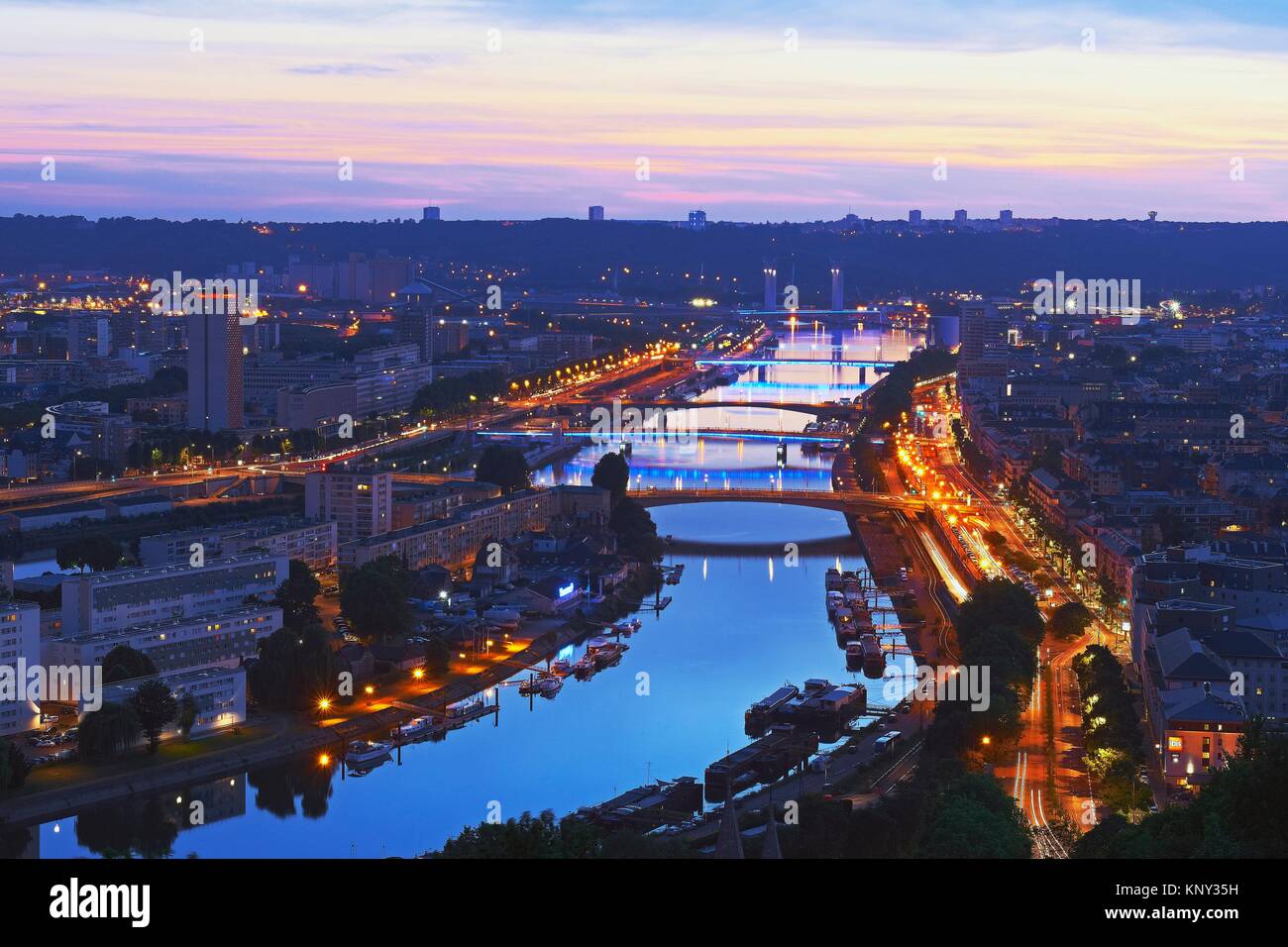 Rouen river hi-res stock photography and images - Alamy