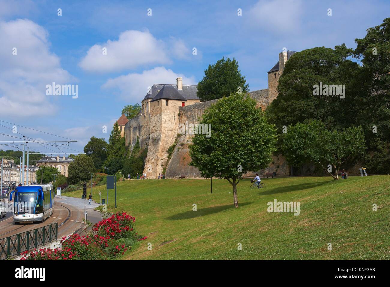 Chateau de caen caen castle hi-res stock photography and images - Alamy