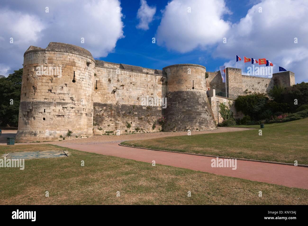 Chateau De Caen Caen Castle High Resolution Stock Photography and ...